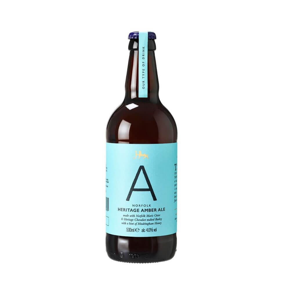 Jarrolds Norfolk Heritage Amber Ale 500ml | Jarrolds, Norwich