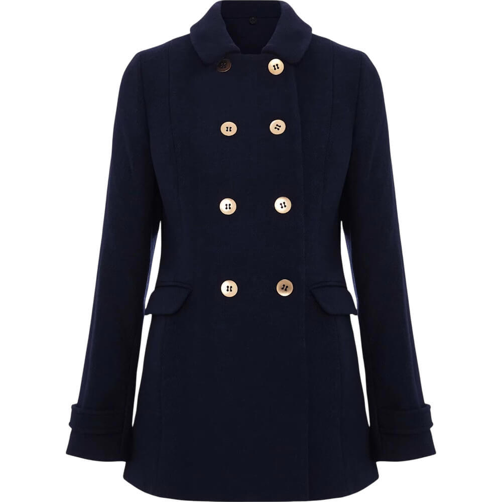 Phase Eight Aurelie Wool Peacoat | Jarrolds, Norwich