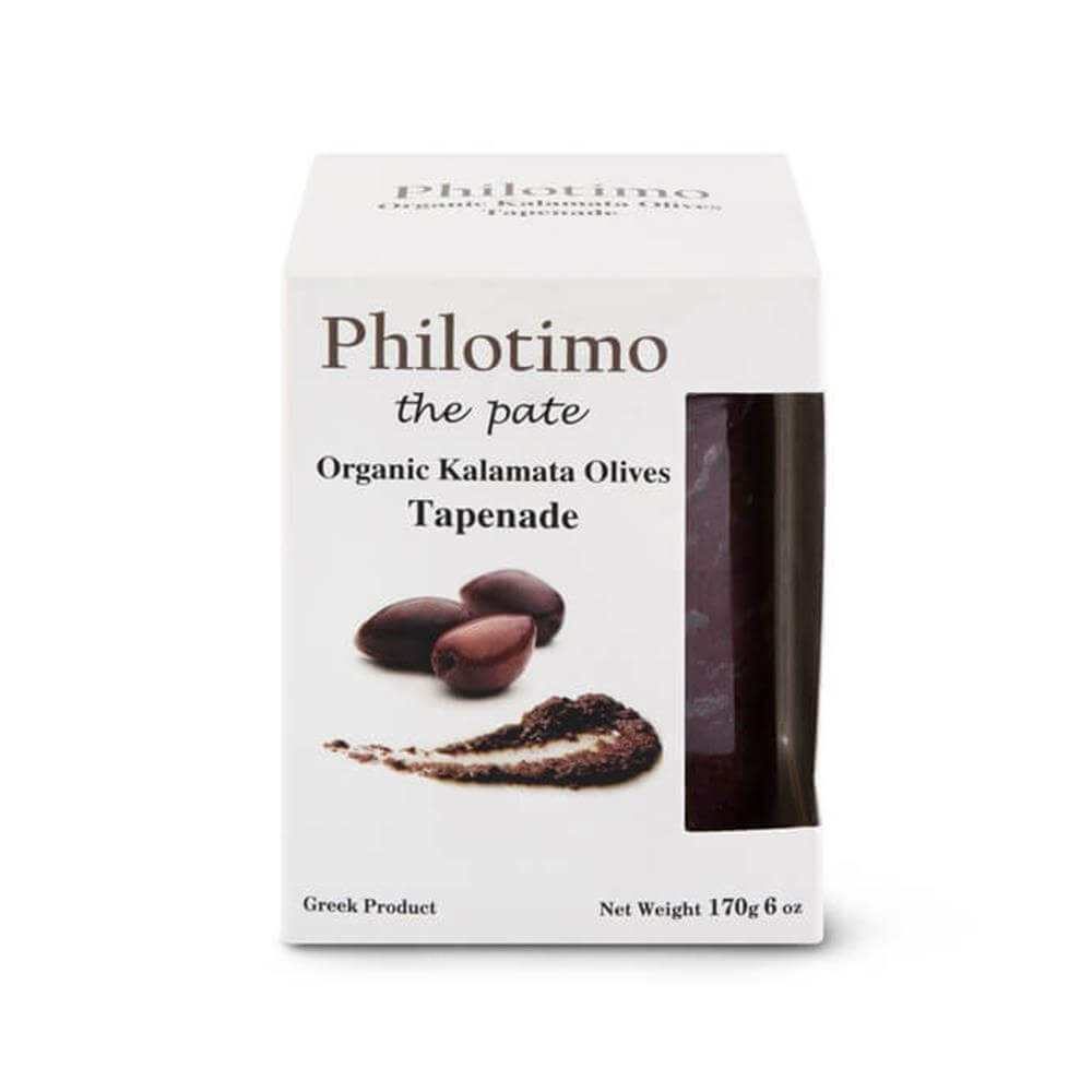 Philotimo Organic Kalamata Olives Tapenade Pate 170g | Jarrolds, Norwich