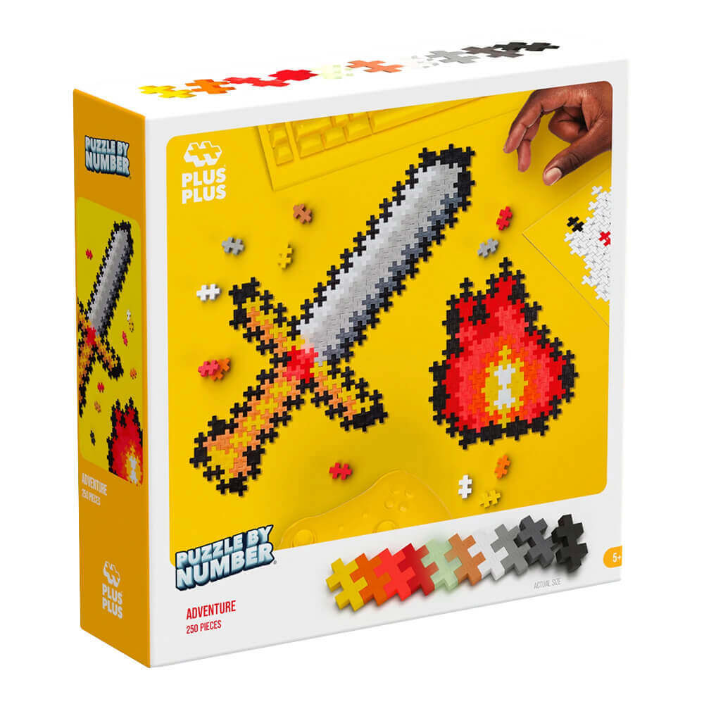 Plus Plus Puzzle By Number – Adventure | Jarrolds, Norwich