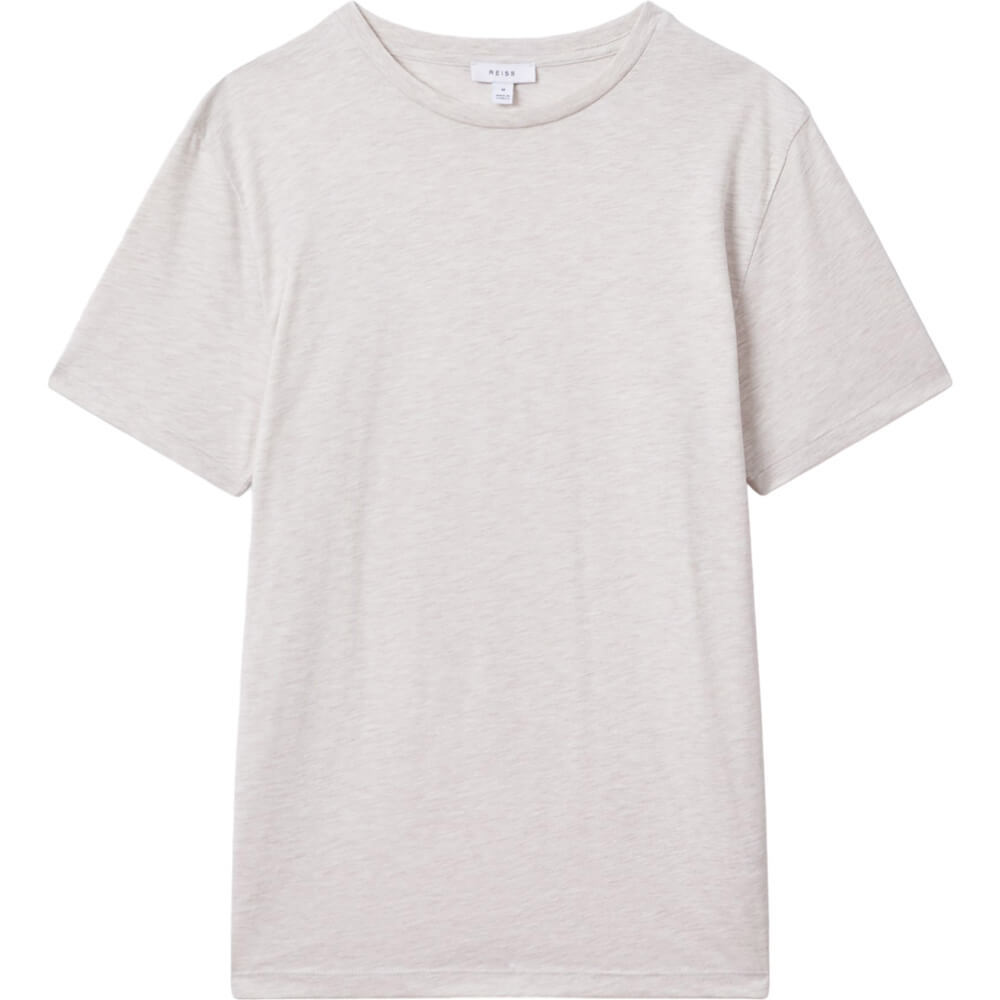 REISS BLESS Cotton Marled Crew Neck T Shirt | Jarrolds, Norwich