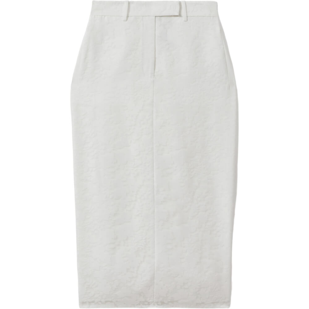 REISS DENVA Burnout Floral Midi Skirt | Jarrolds, Norwich