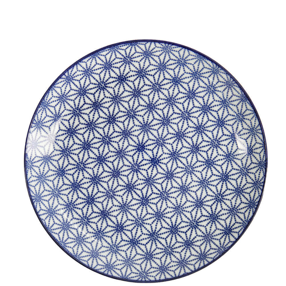 Tokyo Design Studio Nippon Blue Star Plate | Jarrolds, Norwich