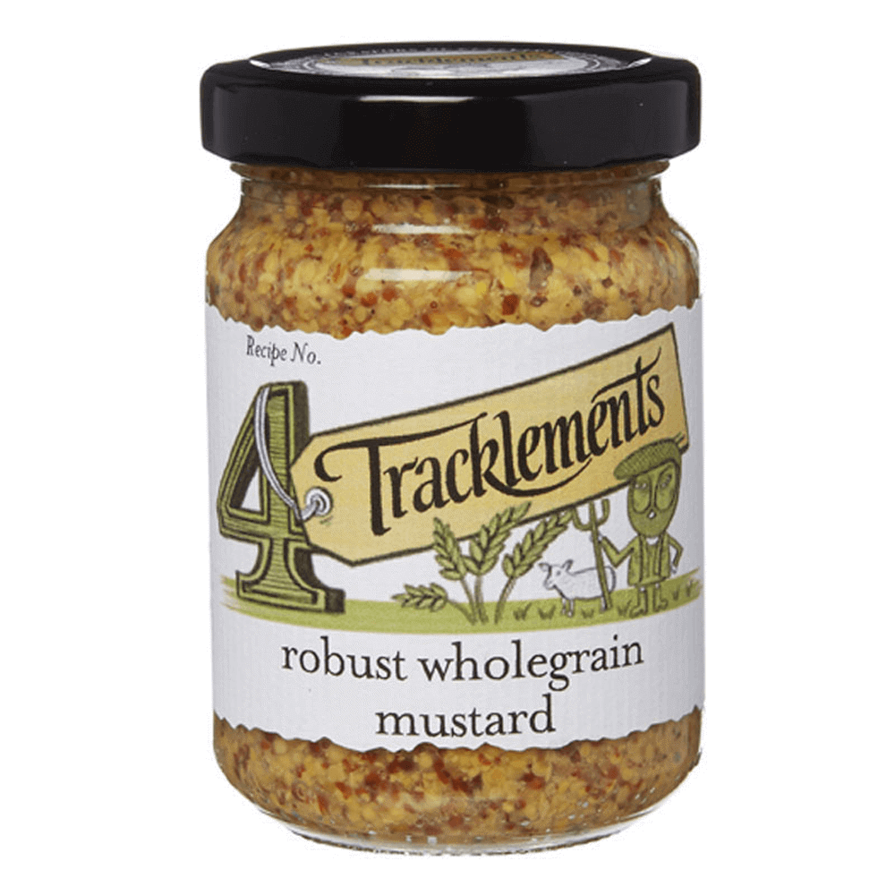 Tracklements Robust Wholegrain Mustard 140g | Jarrolds, Norwich