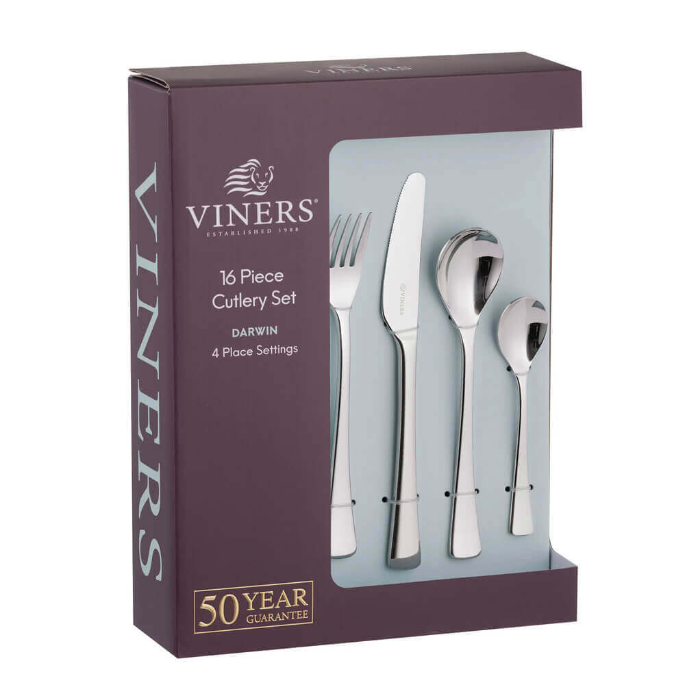 Viners Darwin 16 Piece Cutlery Set | Jarrolds, Norwich
