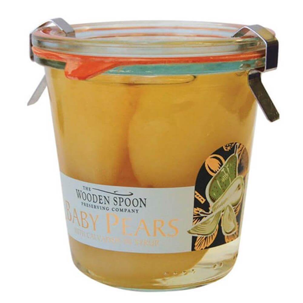 Wooden Spoon Baby Pears with Calvados 300g | Jarrolds, Norwich