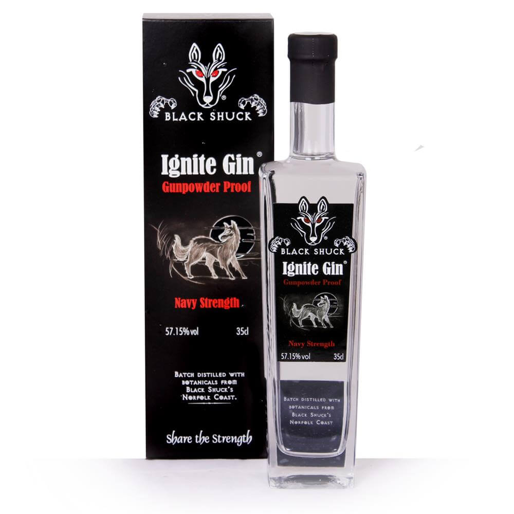 Black Shuck Ignite Gin: 35cl | Jarrolds, Norwich