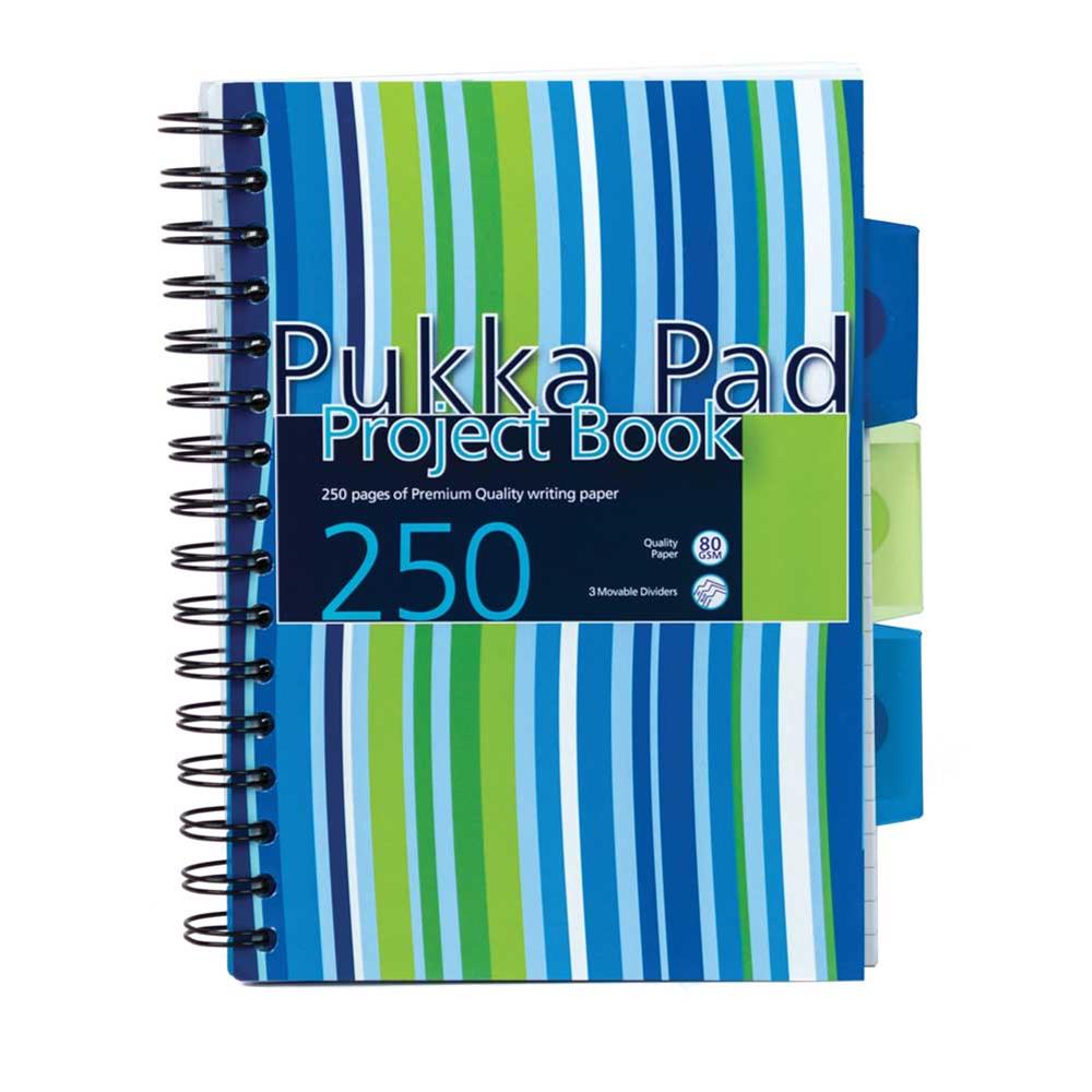 Pukka A5 Project Book - Assorted | Jarrolds, Norwich
