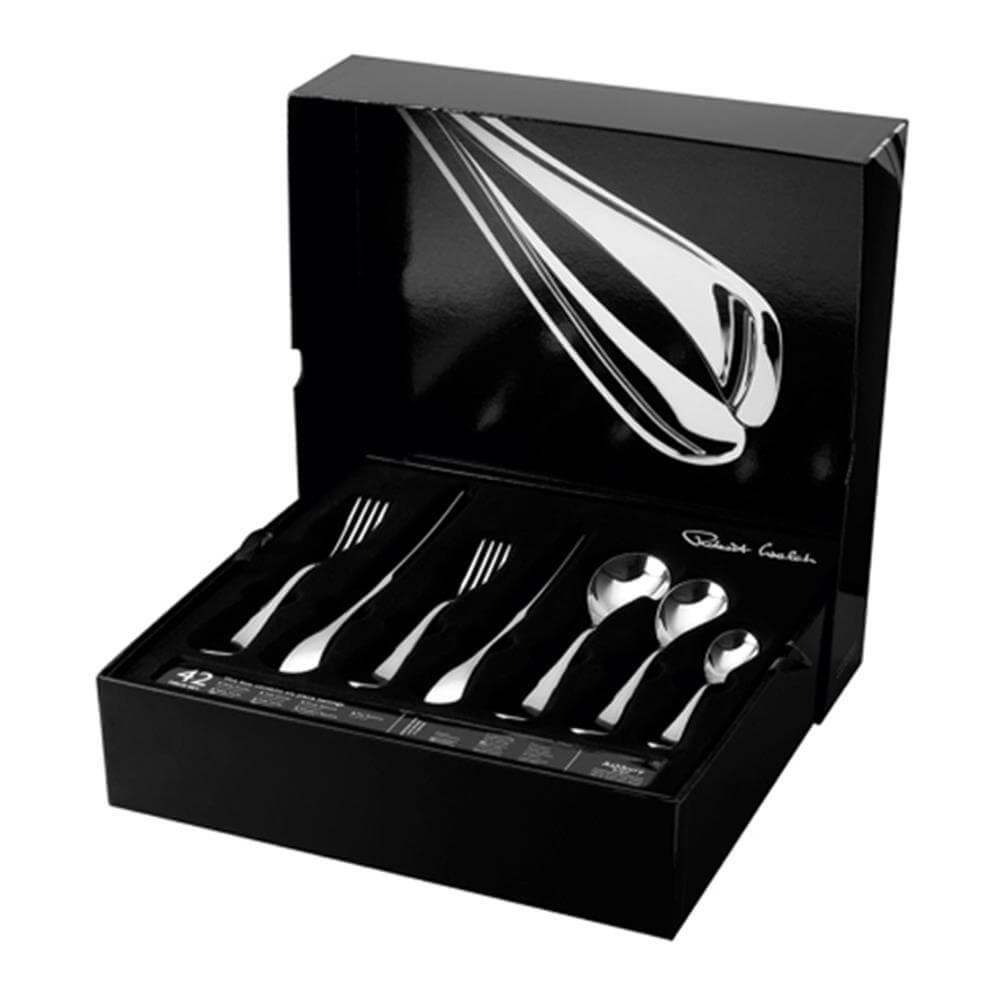 Robert Welch Ashbury Bright 56 Piece Cutlery Set | Jarrolds, Norwich