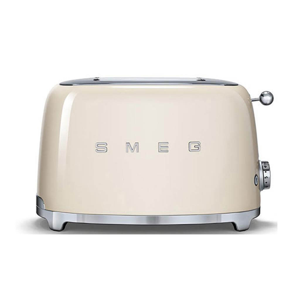 Smeg 2 Slice Toaster: Cream | Jarrolds, Norwich