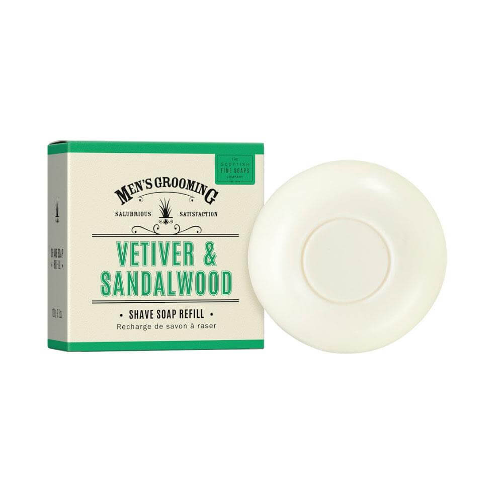 Scottish Fine Soaps Shave Soap refill 100g | Jarrolds, Norwich
