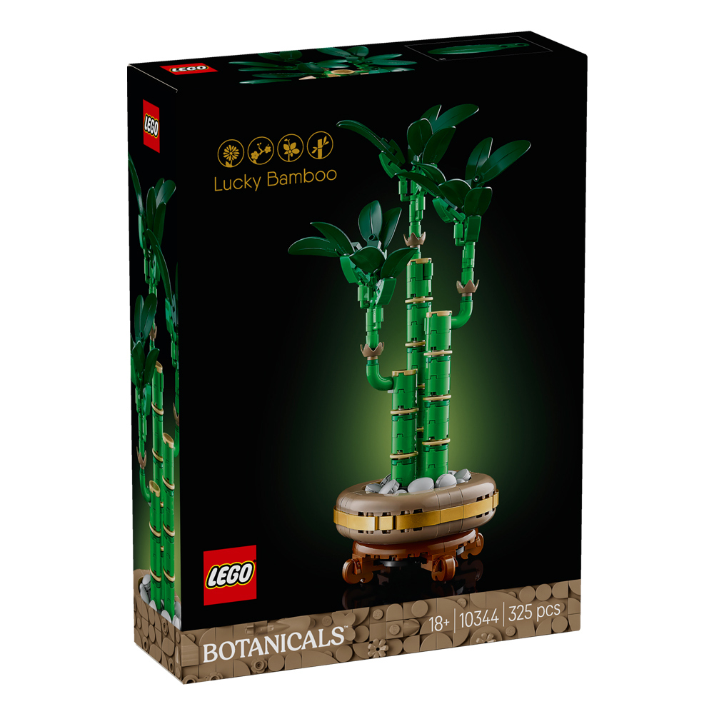 Lego Botanicals Lucky Bamboo Faux Plant Set 10344 | Jarrolds, Norwich