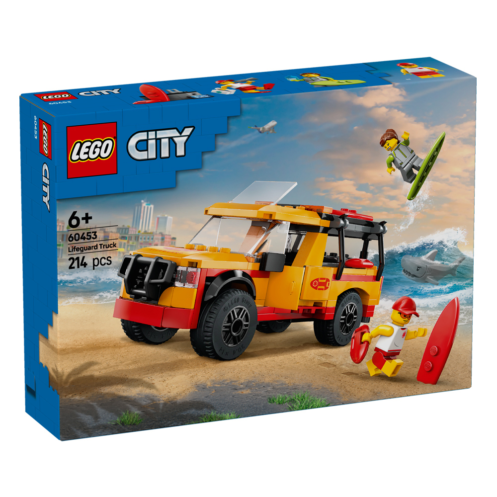 LEGO City Lifeguard Beach Rescue Truck Playset 60453 | Jarrolds, Norwich